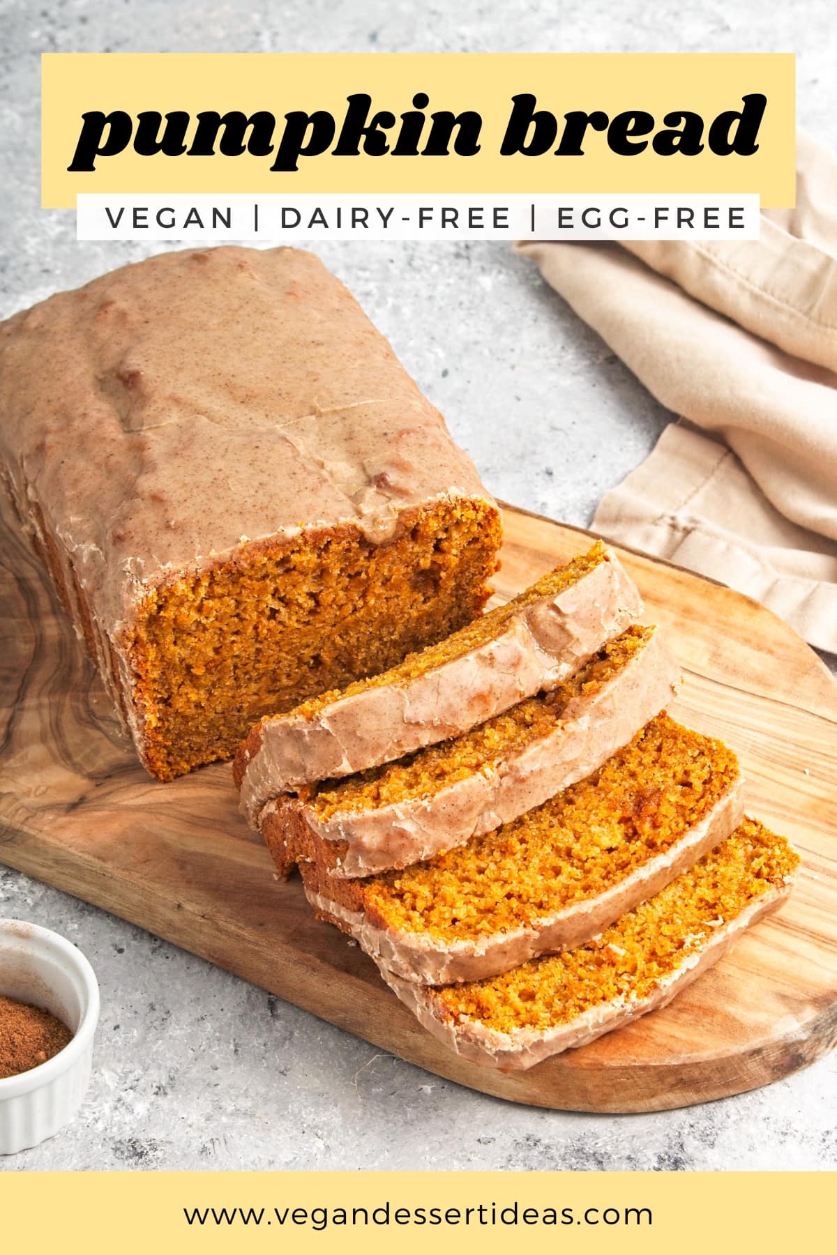 Vegan Pumpkin Bread Vegan Dessert Ideas